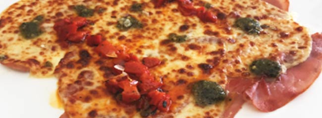 Provolone and Prosciutto Melt – Red Apple Cheese